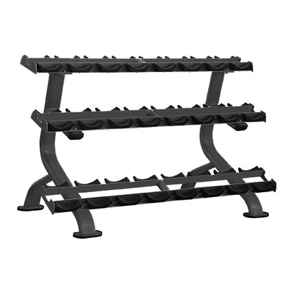 3 Tier / 12 Pair Dumbbell Rack – Serious Fitness Limited